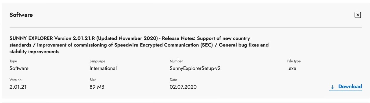 Sunny Explorer installeren | SMA Benelux